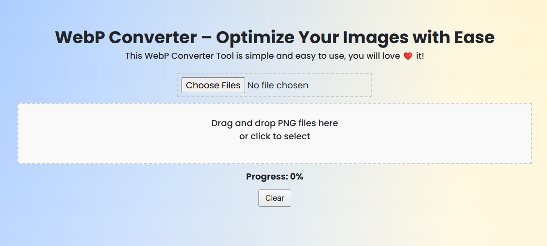 WebP Converter – Convert Images to WebP Fast & Free